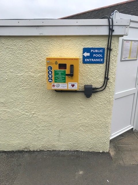 New Public Access Defibrillator | Hayle Town Council