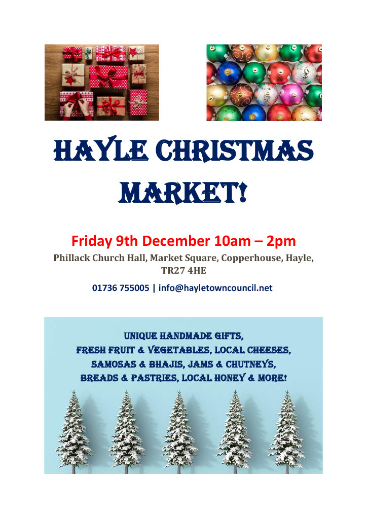 Hayle Christmas Market! | Hayle Town Council