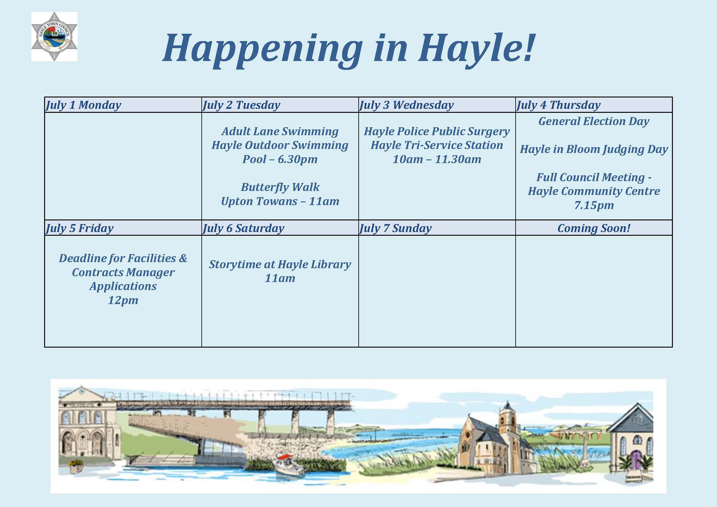 Happening in Hayle | Hayle Town Council